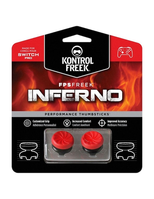 Protectores para Joystick Nintendo Switch FPS Kontrol Freek Inferno 1