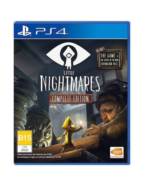 Little Nightmares Bandai Namco complete edition para PS4 1