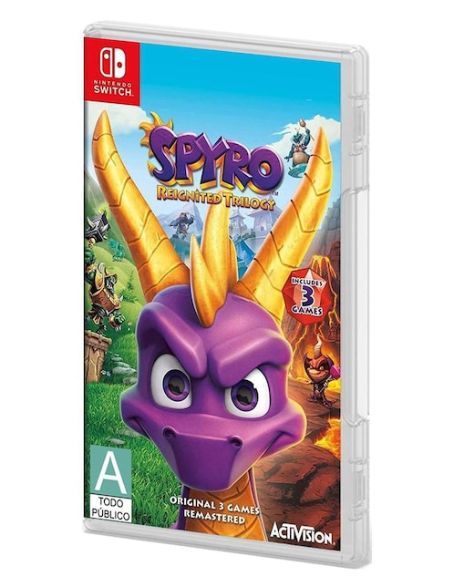 Spyro Reignited Trilogy Nintendo estándar para Nintendo Switch 4