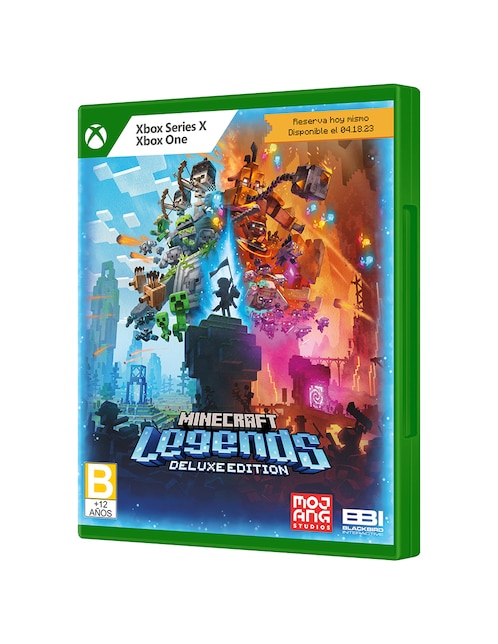 Minecraft Legends deluxe para xbox series X/xbox one 3