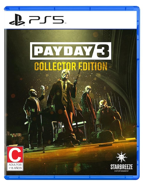 Payday 3 Playstation 5 collectors para PS5 1