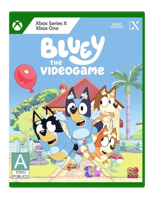 Bluey estándar para xbox series X/xbox one 1