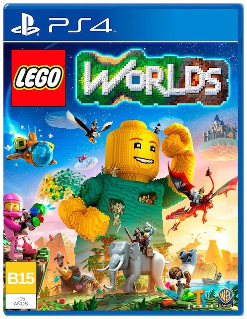 Lego Worlds Playstation estándar para PS4 1