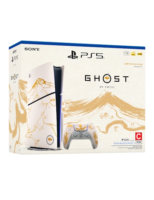 Consola PS5 de 1 TB edición limitada Ghost Of Yotei PlayStation 4