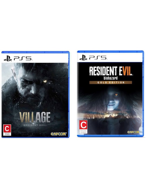 Resident evil village + Resident evil 7 bundle para PS5 1