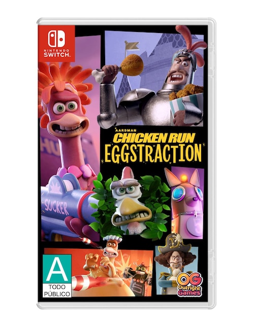 CHICKEN RUN: EGGSTRACTION Nintendo estándar para Nintendo Switch 1