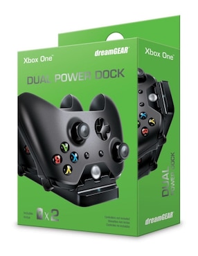 Cargador de Control de Xbox One con 2 Baterias Dreamgear