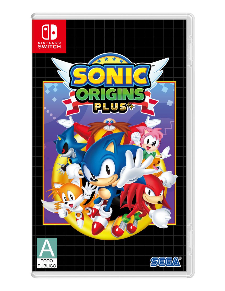 Sonic Origins Plus origins para nintendo switch