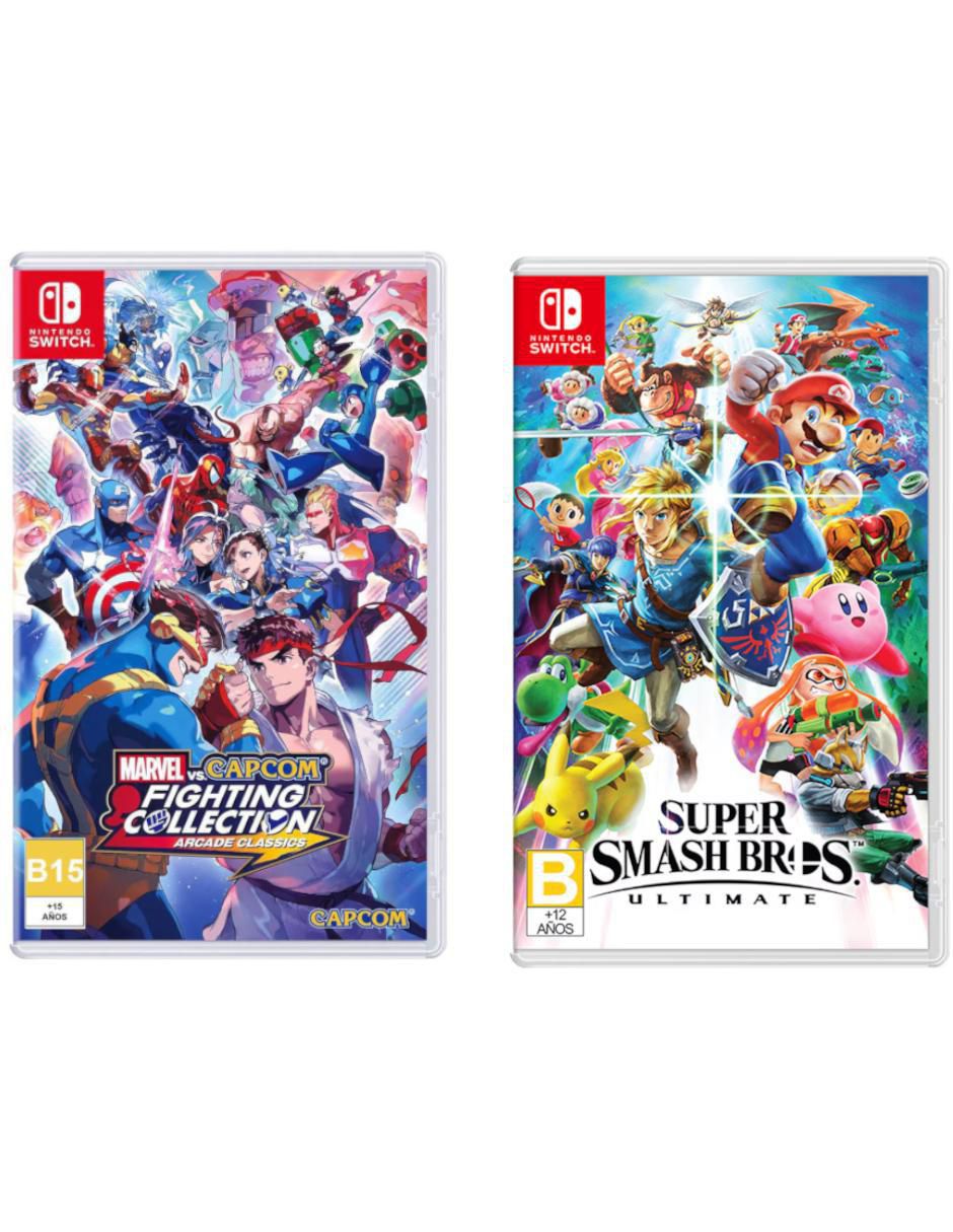 Marvel vs Capcom Fighting Collection: Arcade Classics + Super Smash ...